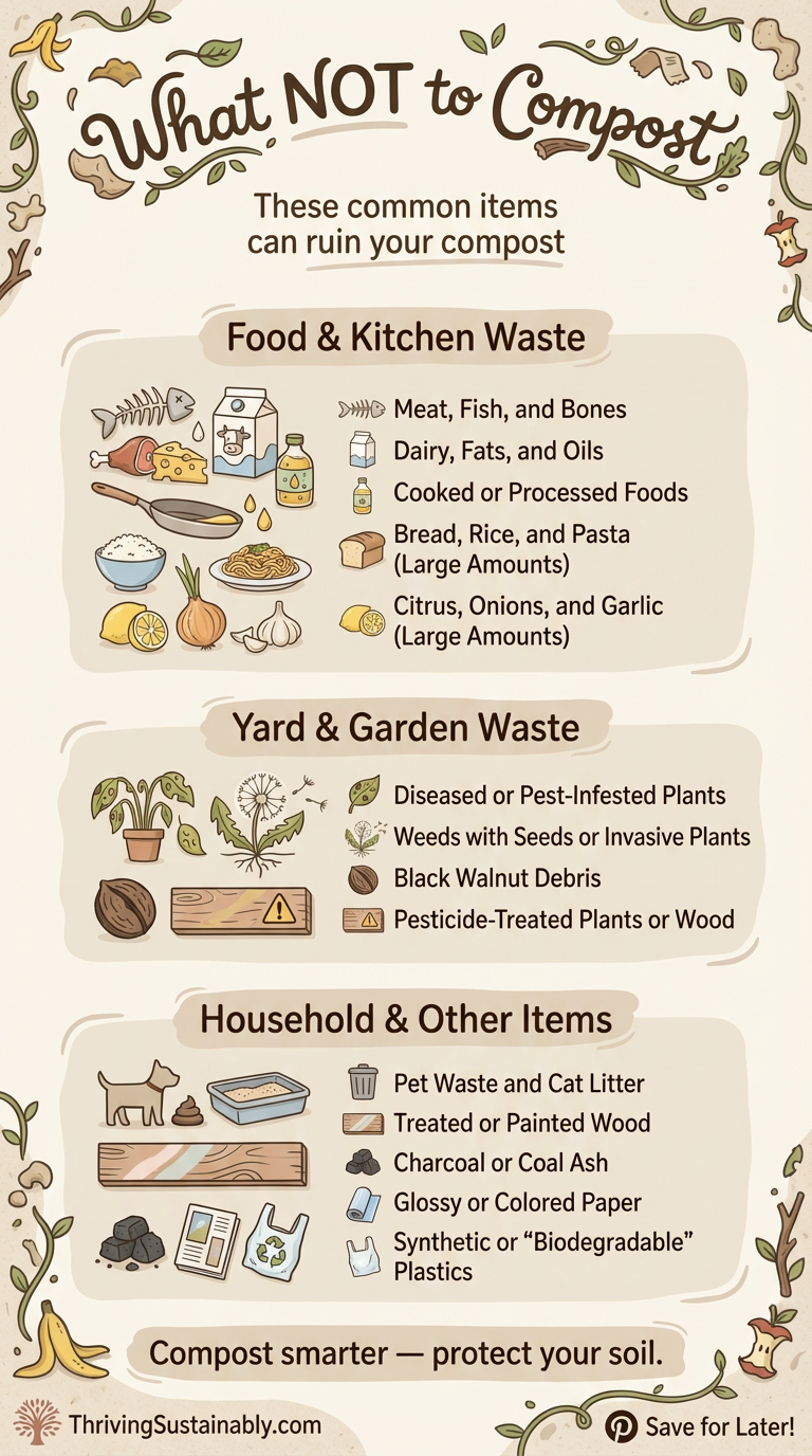 What Not to Put in a Compost Bin: Essential Guide